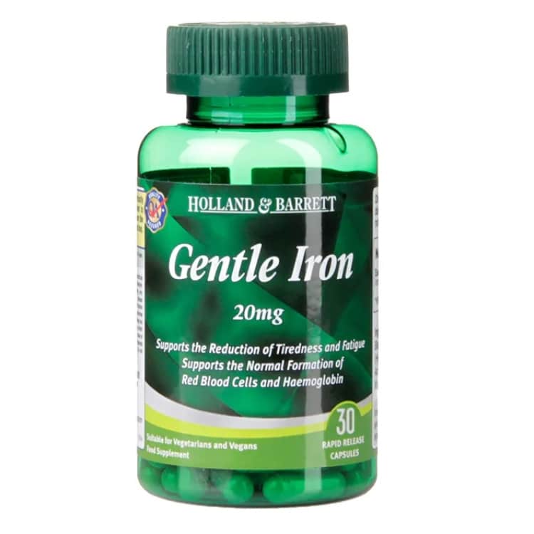 Buy Holland & Barrett - Gentle Iron, 20mg - 30 Capsules at Eco Supplements